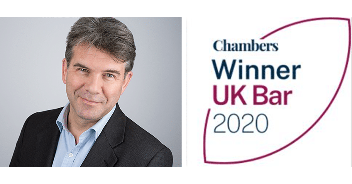 Patrick Vincent wins Personal Injury Junior of the Year at the Chambers ...