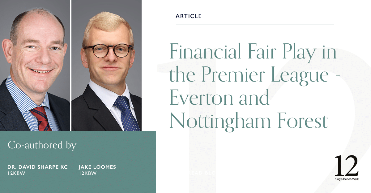 Financial Fair Play in the Premier League – Everton and Nottingham ...